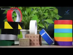 Waterproof Cloth Duct Tape Single Sided Hot Melt Adhesive Red Strong