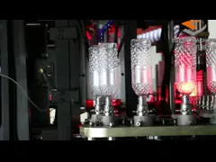 Automatic Jar Blow Molding Machine 3000bph 2 Cavity For PET Bottle
