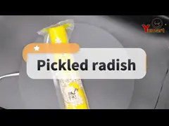 Yellow Pickled Sushi Ginger Radish 500g For Japanese Cuisine