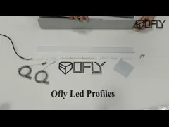 Aluminium Suspended LED Profile 35 X 75mm Strip Light For Office
