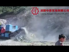 Mobile Jaw Stone Crusher Machine 700 Tph AC Motor For Mining