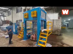 Copper Wire Rod Breakdown Machine 132KW 8 Dies RBD 10 M/s For Drawing