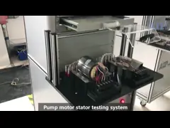 Electric Motor Stator Testing Machine Pump Surge Two Station