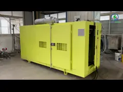 Installatie van drie geïntegreerde aardgascentrales van 6CTA 100 kW