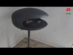 Hanging Ethanol Fire Pits Fireplace Steel Decorative Roof Mounted