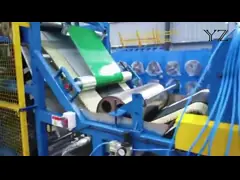 Electric Batch Off Rubber Cooling Machine 600mm Width Speed Adjustable