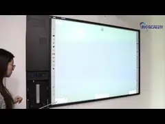 Touch Screen IR Interactive Whiteboard 96 Inch Aluminium Frame For Schools