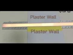 Anodized Plaster LED Profile Aluminum Alloy Square Embedded Installation