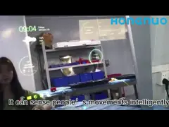 Wall Mounted Touch Screen Smart Mirror High Transparent For Makeup