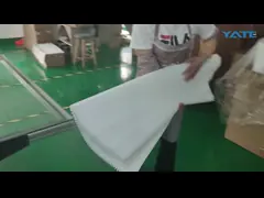 25 마이크로미터 길이의 물 필터, 수평으로 채워진, PP