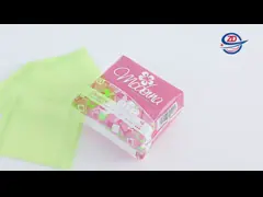 Organic Daily Use Sanitary Pads 245mm Wood Pulp Non Woven / Mesh