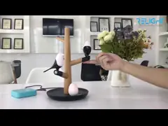 Motion Activated LED Night Lamp Dimming Wireless Charging Indoor