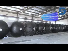 Ocean Platform Sling Fender Rubber Pneumatic Customized Size For Boat