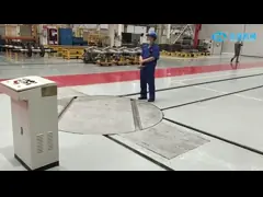 Double Cross Railway Turntable Electric Control Round With Console