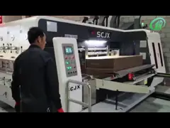 High Precision Corrugated Carton Flexo Printing Machine Slotting Fast Speed