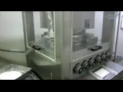 Rotary High Speed Tablet Press Dual Layer Stainless Steel Electric