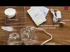 Handheld Portable Nebulizer Machines 3V USB Rechargeable ABS Material