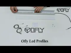 Waterproof Suspended LED Profile Aluminum 6063 T5 For Working Place