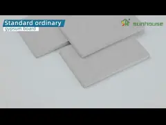 Tapered Gypsum Plaster Boards Anti Mildew For Drywall Partition