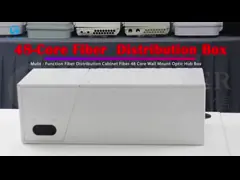 Wall Mount Fiber Optic Distribution Box Hub 48 Core Mulit Function