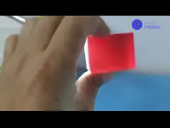 Colorful Doped Sapphire Crystal 9.0 Hardness Temperature / Pressure Resistance
