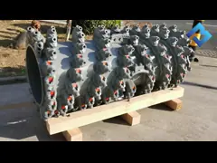 Road Milling Machine Parts Drum 2307326 2307322 Steel For Wirtgen