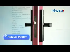 Electronic Fingerprint Smart Door Locks Wifi / Bluetooth With Camera