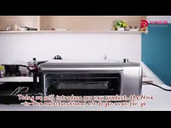 Air Fryer Home Electric Convection Oven 1600W 17L Stainless Steel