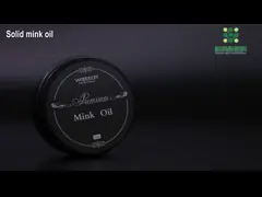 Shoe Leather Nourishing Cream Wax Mink Oil 100ML Restoration Neutral