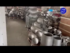 SCH40 Seamless Pipe Fittings Alloy Steel Butt Weld Equal / Reducing