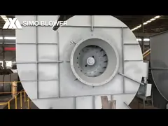 Forward Dust Collector Fan Single Inlet High Efficiency Aluminium Alloyed