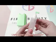 Pocket Perfume Tester Bottle 30ml Refillable Light Green For Travel