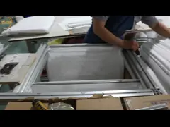 Medium Efficiency Bag Air Filter 8 Pockets With Aluminum Alloy Frame