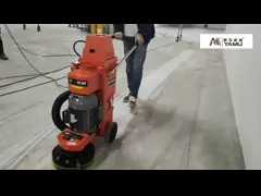 Terrazzo / Marble Concrete Floor Grinding Machine Commercial With Dust Collection