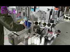 Square Flat Bottle Labeling Machine 1500BPH High Speed Automatic