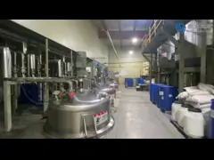 PLC Control Liquid Detergent Production Line Automatic For Chemical Industry