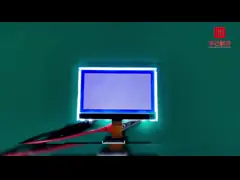 STN Dot Matrix LCD Module 128 x 64 20 Pins 8.2VOP White Backlight