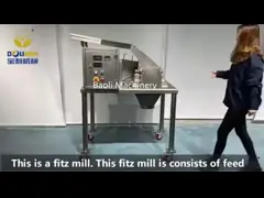 Foodstuff Powder Grinder Machine 4360rpm Stainless Steel High Efficiency