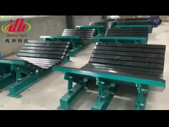 UHMW PE Conveyor Impact Bed Steel Frame Material Handing Replaceable
