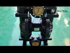 Reciprocating Air Double Diaphragm Pump 400Cpm Pnuematic Explosion Proof