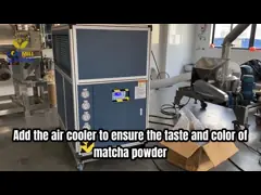 Tea Leaves Industrial Powder Grinder Machine 150Kg/H 300 Mesh 6000rpm