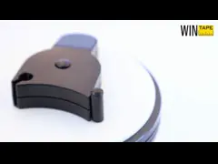 Black Retractable Body Tape Measure 60 Inch PVC Fiberglass ABS Case