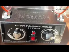 Rolling Drum Jewelry Polishing Machine 5 Level With Plexiglass Barrel