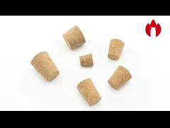 Natural / Synthetic Vial Cork Wood Color Non Spill For Test Tube