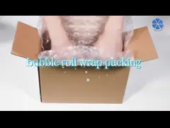Poly Packing Bubble Wrap Film 80um Thickness Inflatable Space Saving
