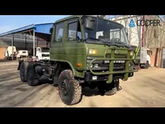 Diesel Fuel Used Tractor Truck 160hp 6X6 Chassis Left Hand Drive