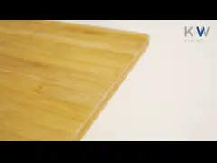 Cutting Bamboo Butcher Block Board Antibacterial Rectangle With Handle