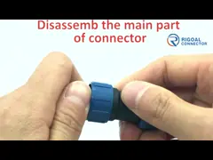IP68 Waterproof Power Connector 5 Pins Dustproof For Automotive