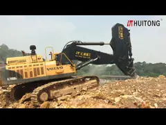 Steel Excavator Boom Arm Dipper 40T Anti Corrosion High Hardness
