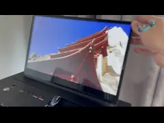 Motorized Flip Up Monitor FHD Narrow Bezel With Manual Function